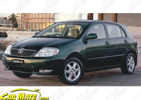 CARMATE Toyota Corolla 2002-2004 Hatch "OEM 2 Style" Front Grill ...