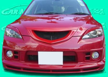 CARMATE Mazda Mazda3 2004-2008 5Dr Hatch "MN Style" Eye Lids - bodykits ...