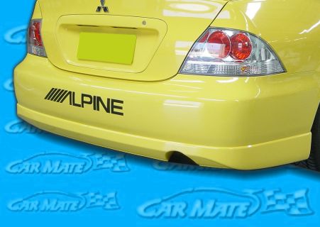 CARMATE Mitsubishi Lancer 2005-2007 CH "OEM-ES Style" Rear Lip ...
