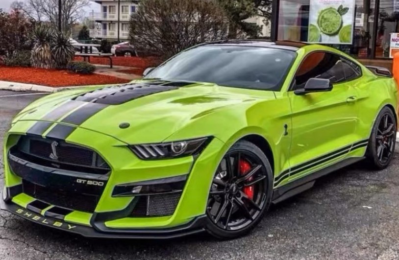 CARMATE Ford Mustang 2015-2017 "GT500 Style" Bonnet - bodykits aero ...