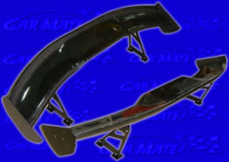 CARMATE Universal Universal Bodykits "GT-TM-3D Style" Rear Wing (carbon ...