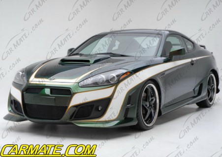 CARMATE Hyundai Tiburon 2007-up "CM Style" Full Kit - bodykits aero ...