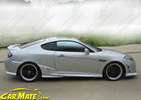 CARMATE Hyundai Tiburon 2007-up "CM Style" Side Skirts - bodykits aero ...