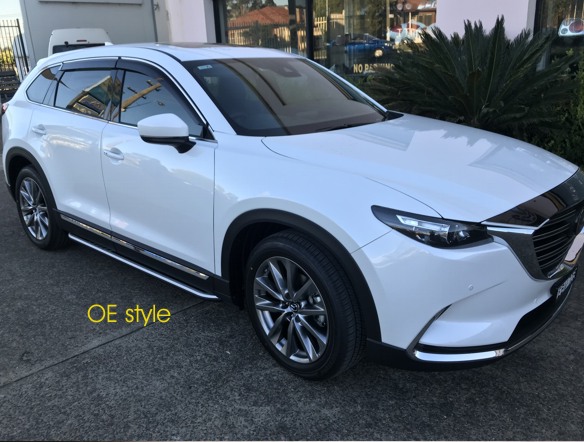 CARMATE Mazda CX9 2017-up "OE Style" Side Steps - bodykits aero kits ...