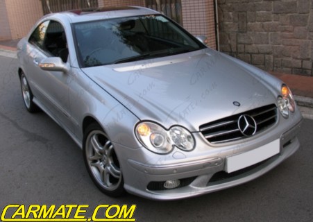 CARMATE Mercedes CLK 2002-up W209 "A Style" Full Kit - bodykits aero ...