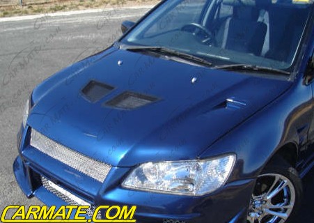 CARMATE Mitsubishi Lancer 2002-2003 CG "E7-2 Style" Bonnet - bodykits ...