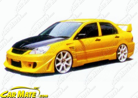 CARMATE Mitsubishi Lancer 2003-2005 CH "R Style" Front Bar - bodykits ...