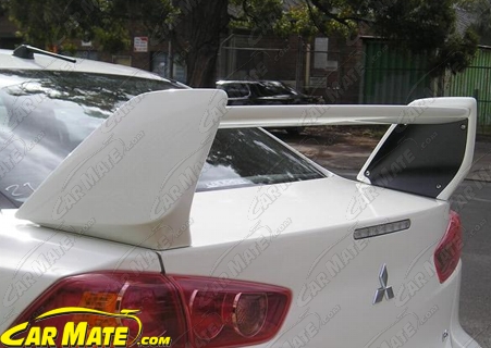 CARMATE Mitsubishi Lancer 2008-up Evolution "EVO 9 Style" Rear Wing ...