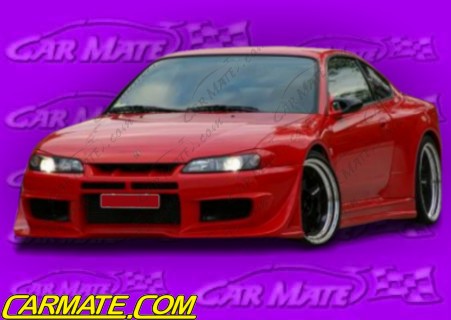 CARMATE Nissan S15 200SX 2000-up "GT-WB Style" Wide Body Kit - bodykits ...