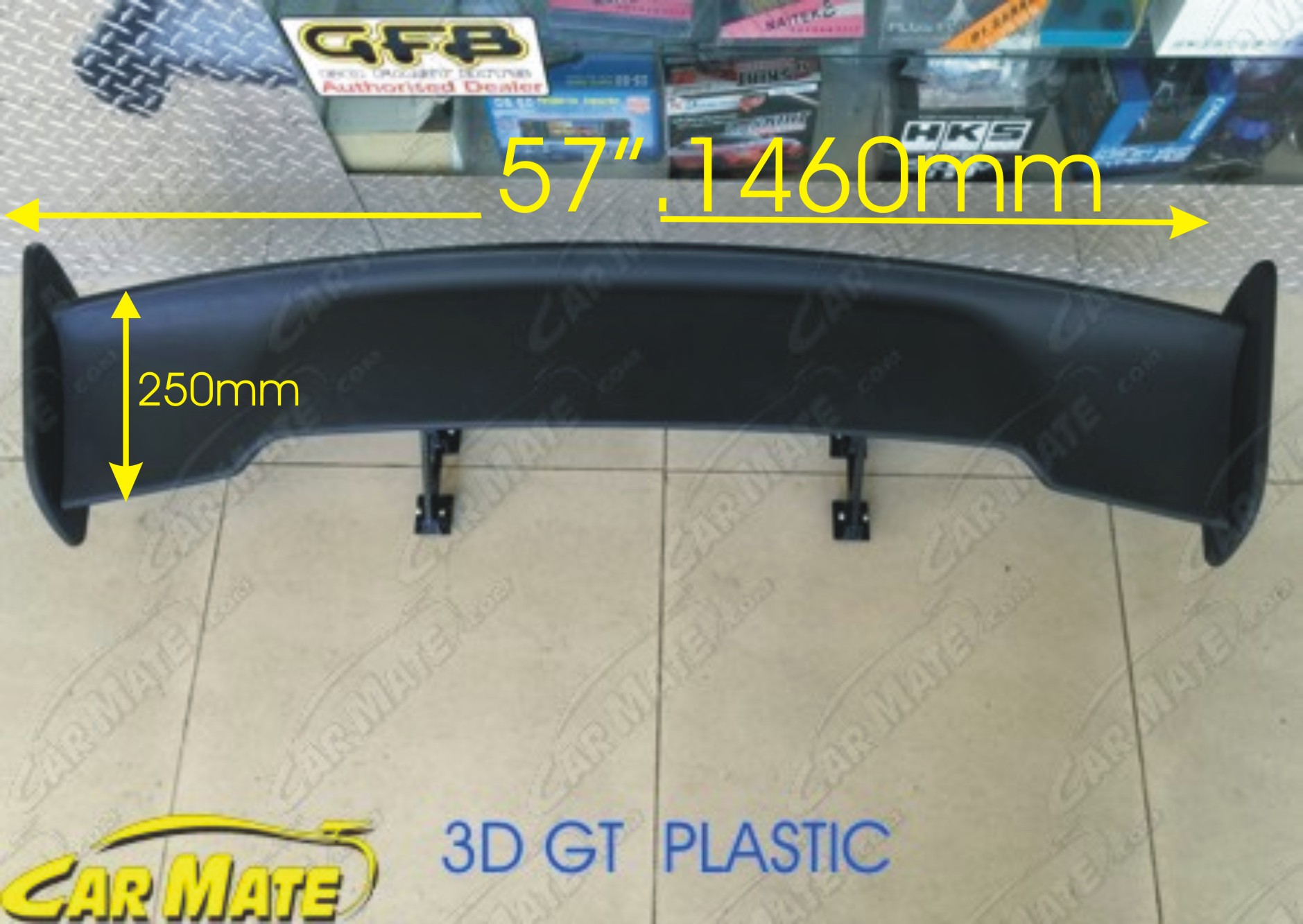 CARMATE Toyota 86 2011 - Up "3D PLASTIC Style" Rear Wing - bodykits ...