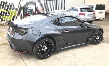 CARMATE Toyota 86 2011 - Up "RB-WB2 Style" Wide Body Kit (Small ...