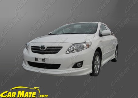 CARMATE Toyota Corolla 2007-up Sedan "A Style" Front Lip - bodykits ...