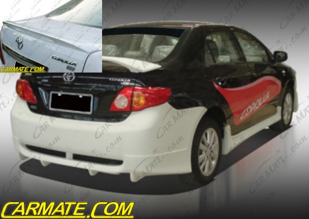 CARMATE Toyota Corolla 2007-up Sedan "MD3 Style" Full Kit (includes ...