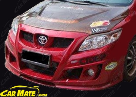 CARMATE Toyota Corolla 2007-up Sedan "MB Style" Bonnet - bodykits aero ...