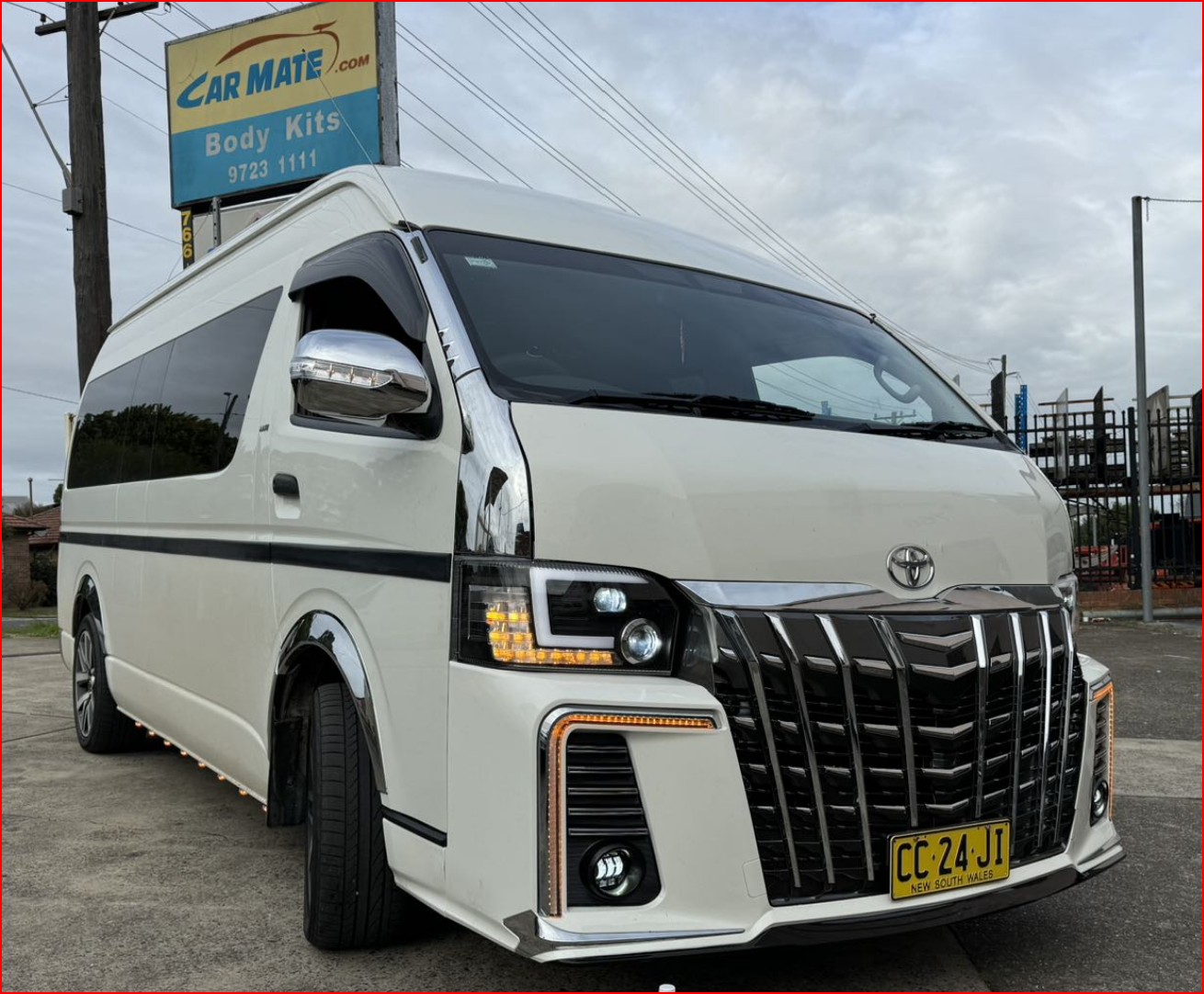 Carmate Toyota Hiace 2005-2010 - bodykits aero kits spoiler bodykit and ...