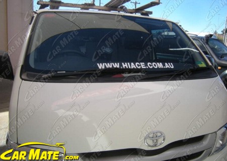 CARMATE Toyota Hiace 2011-up "LWBOEMFRONT Style" Window Glass ...