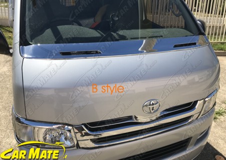 CARMATE Toyota Hiace 2011-2013 "CH5 Style" CHROME DECO - bodykits aero ...