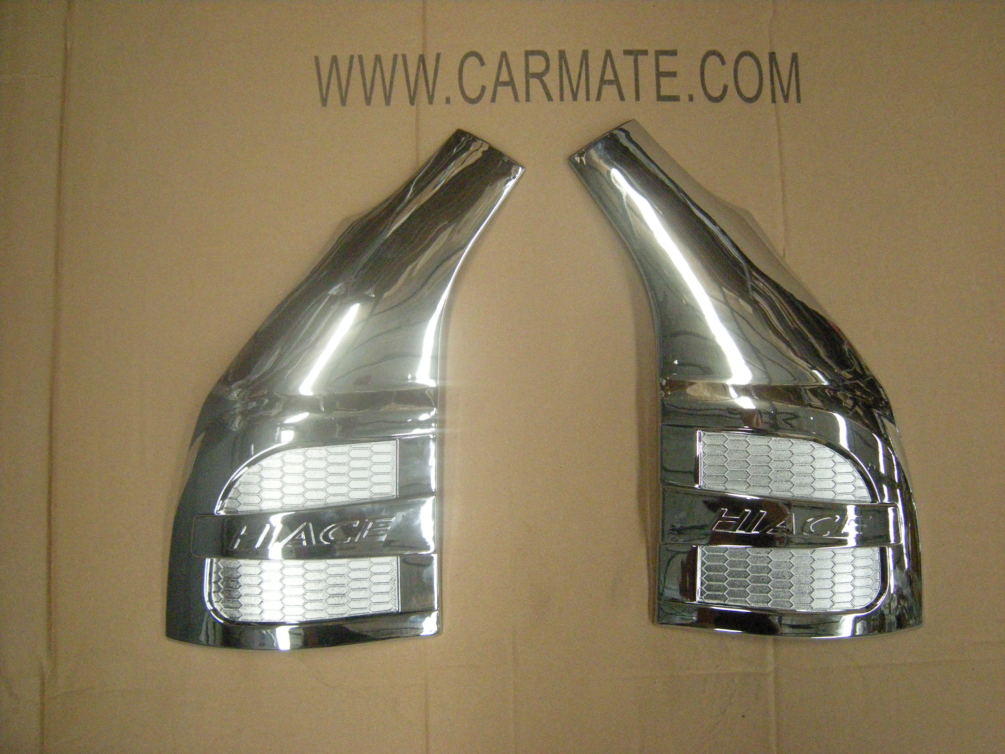 CARMATE Toyota Hiace 2014 - Up "CH3 Style" CHROME DECO - bodykits aero ...