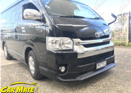 Carmate Toyota Hiace 2014 -2019 Front Lip - bodykits aero kits spoiler ...