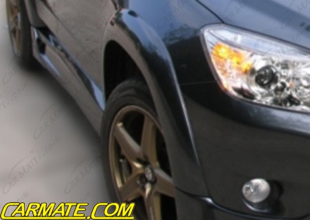 CARMATE Toyota Rav4 2006-up 5Dr "T Style" Front Fenders-Flares ...