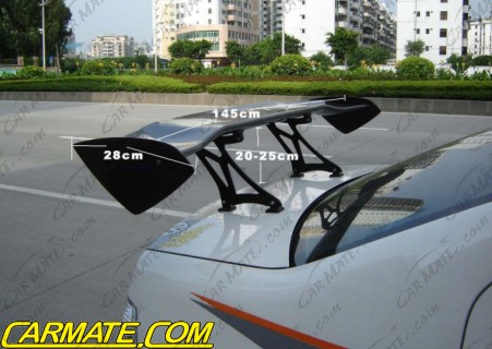 CARMATE Universal Universal Bodykits "GT1-D Style" GT Wing (carbon ...