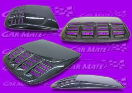 CARMATE Universal Universal Bodykits "GTIR Style" Bonnet Scoop (carbon ...