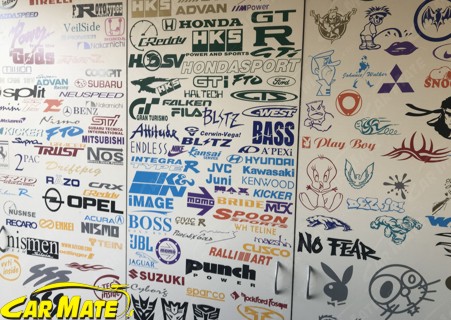 CARMATE Universal Universal Accessories "ANY Style" Stickers - bodykits ...